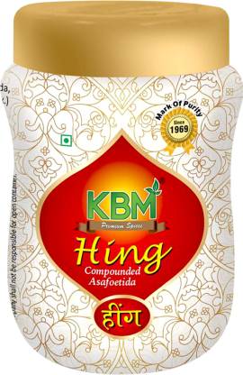 KBM Premium Hing (Compounded Asafoetida) Packet with rich aroma and ta ...