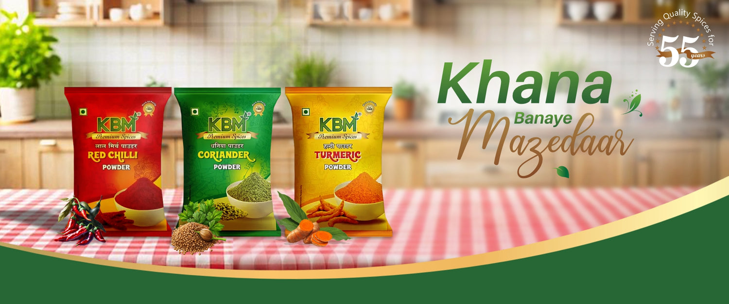 Buy Premium Indian Spices & Masalas Online | KBM Foods